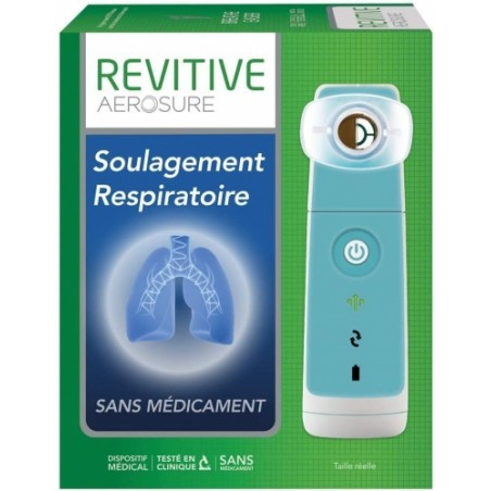 Aerosure Appareil Respiratoire Revitive - Améliore la Respiration